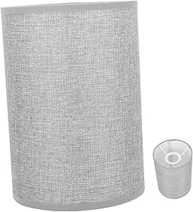 Amazon.co.jp: Housoutil Linen Lampshade Lamp Dust Cover Table Linen ...