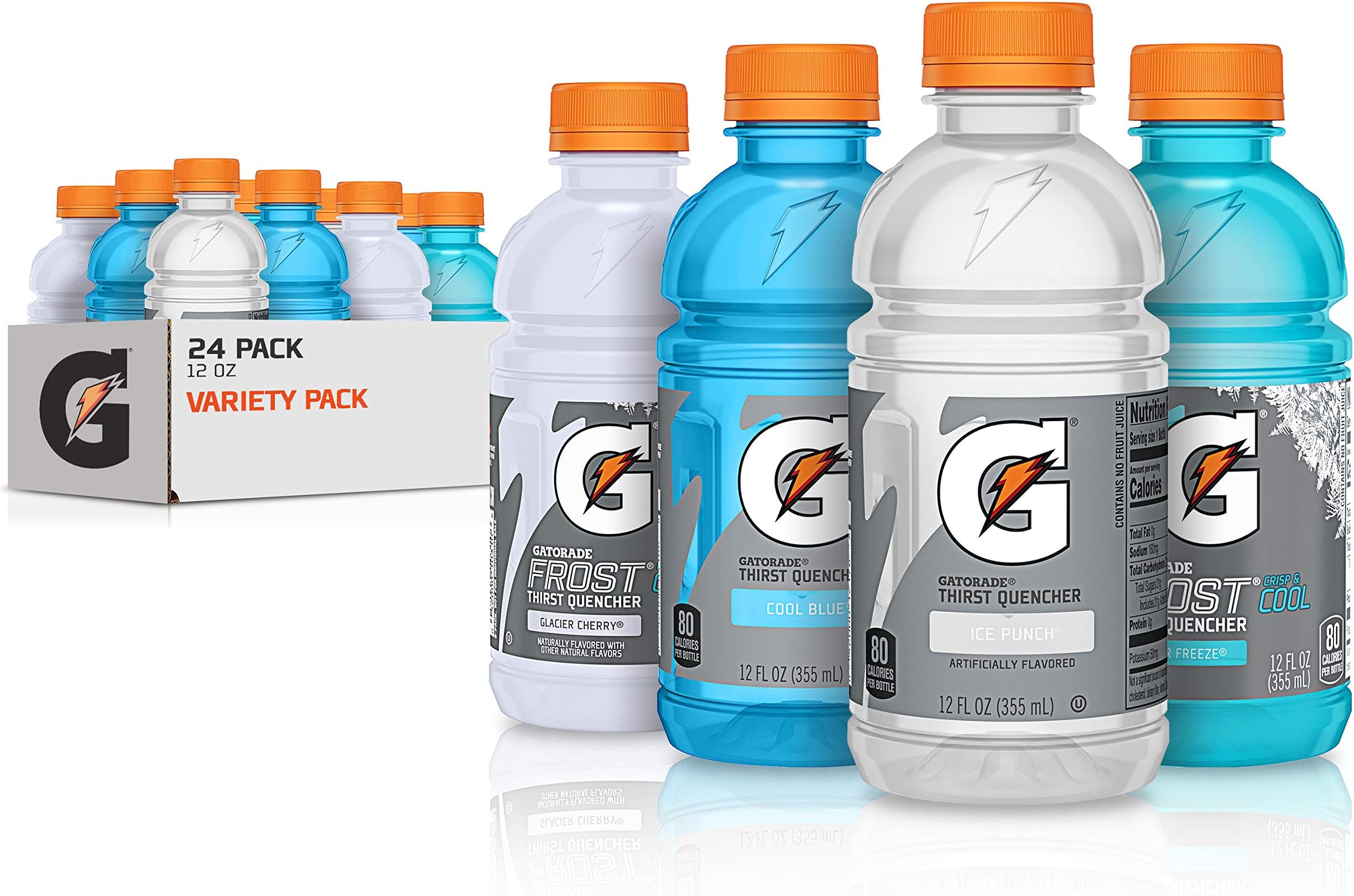 Amazon.com : Gatorade G2 Thirst Quencher, 3 Flavor Variety Pack, 12oz ...