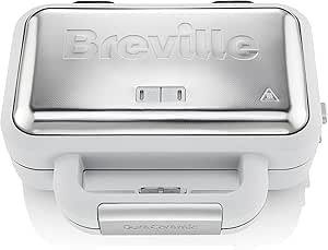 Breville DuraCeramic Sandwich Maker with Deep Plates, Sandwich Toaster ...