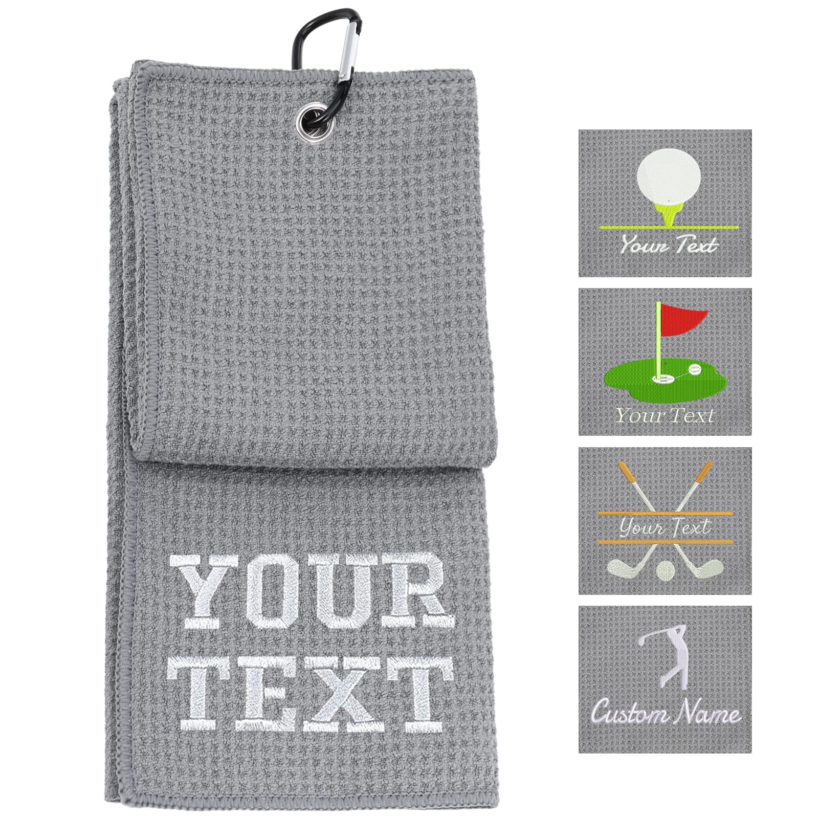 Custom Embroidered Golf Towels