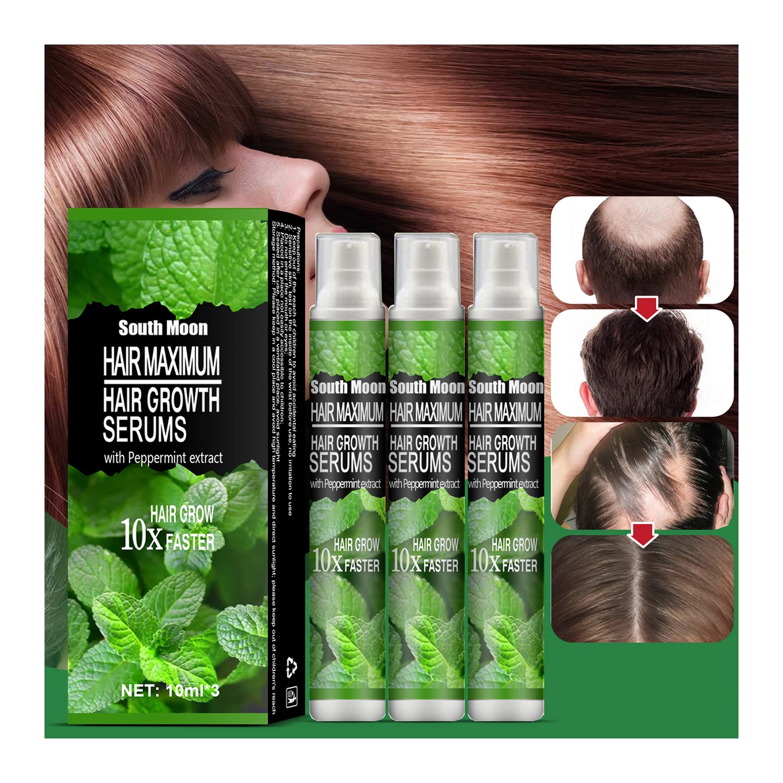 Buy DFGHD 3/6 Pcs Hair Rebirth al Spray, Anti Hair Loss Serum Spray ...