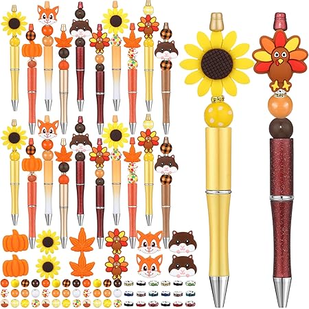 Amazon.com : Gueevin Thanksgiving Gifts Fall Ballpoint Pen Thanksgiving ...