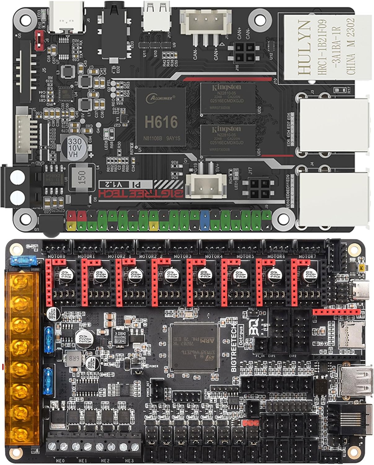 Amazon.com: BIGTREETECH Pi + Octopus V1.1 Control Board Kit Support Run ...