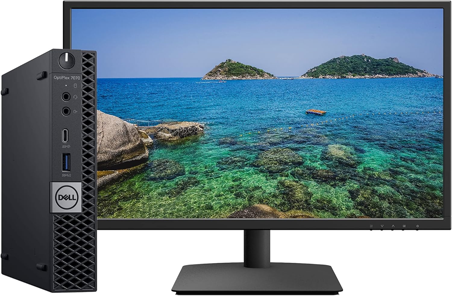 Dell Optiplex 7070 MFF Micro factor de forma de computadora de 9ª ...