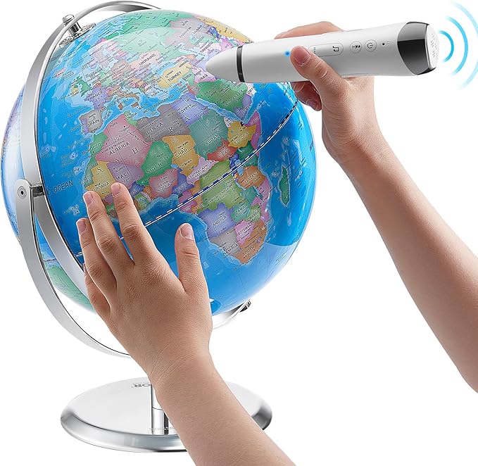Amazon.com: VEVOR Interactive Talking Globe, 9 in/228.6 mm, LED Night ...