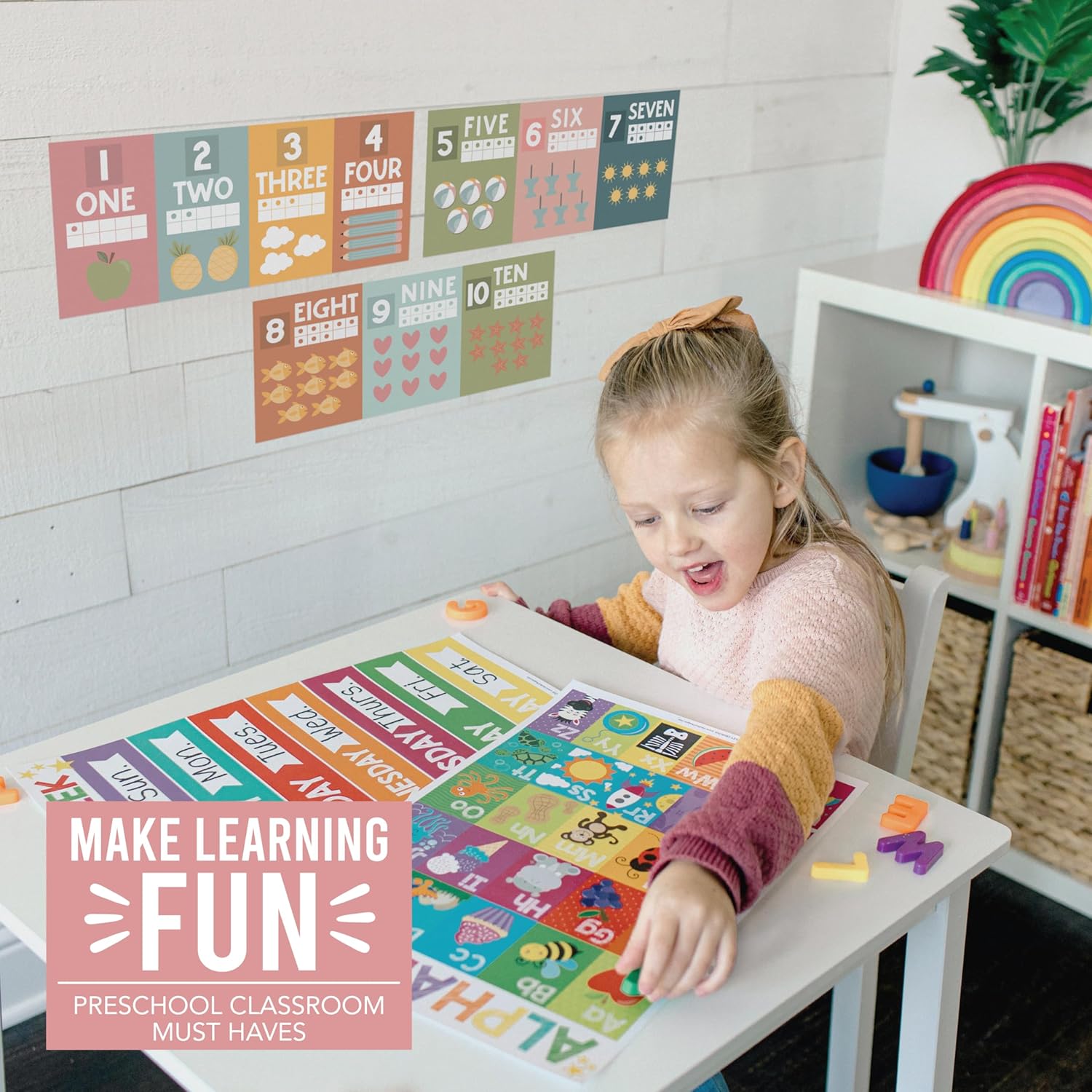 Hadley Designs Alphabet for Classroom Wall - ABC Philippines | Ubuy