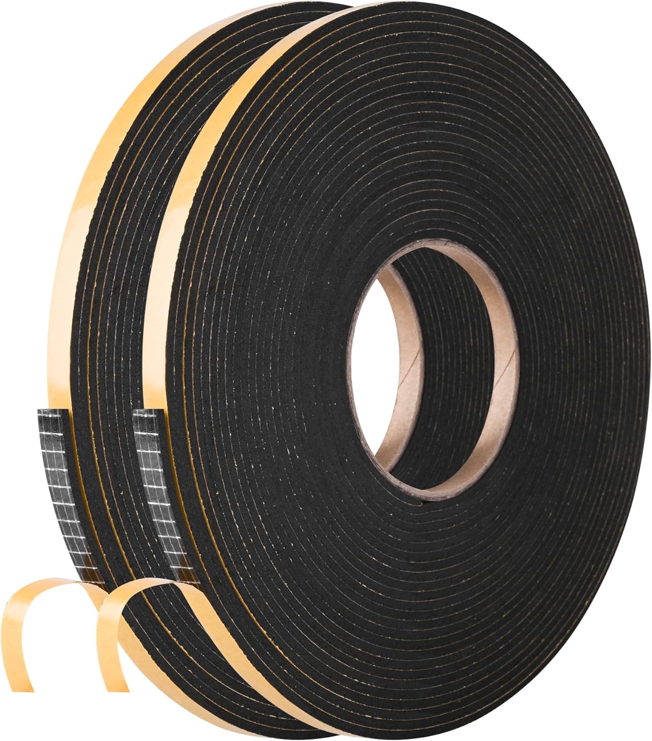 Amazon.com: Self Adhesive Foam Tape Weatherstrip 1/4in x 1/8in x 66Ft ...