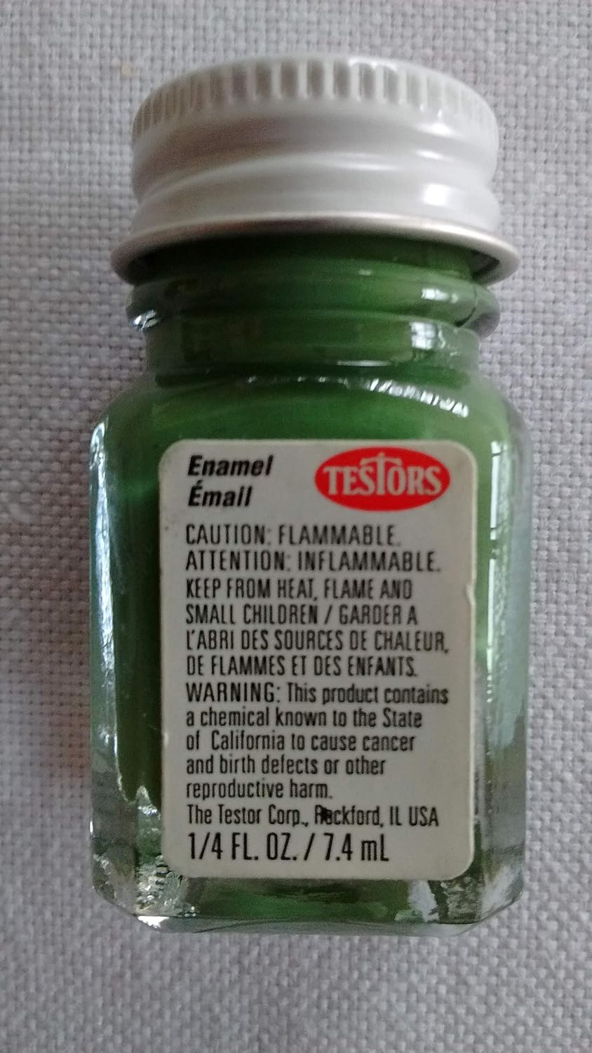 Amazon.com: Testors Enamel Bottle Flat Green Paint : Arts, Crafts & Sewing