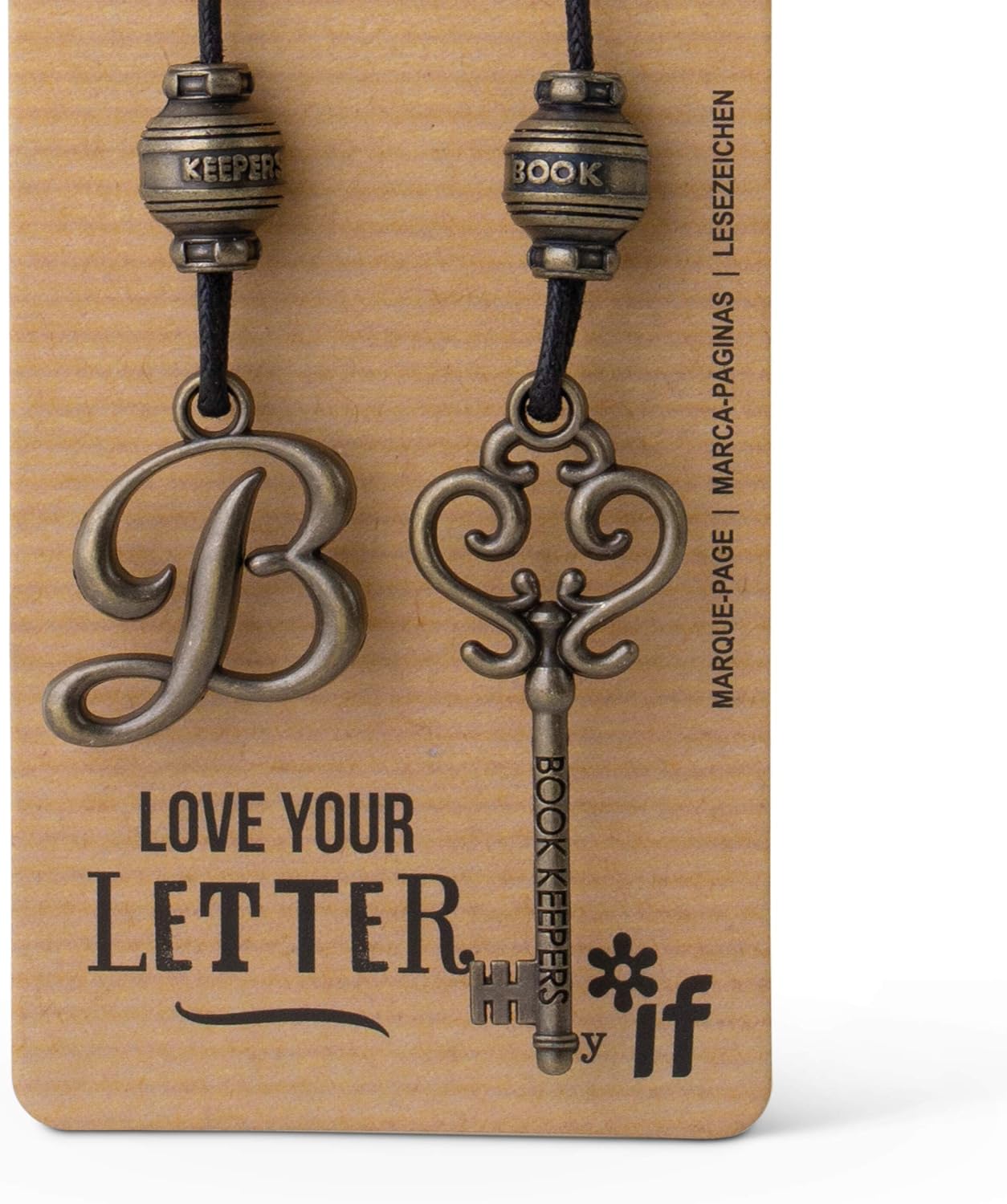 IF Book Keepers Personalised Bookmark – Letter B – BigaMart
