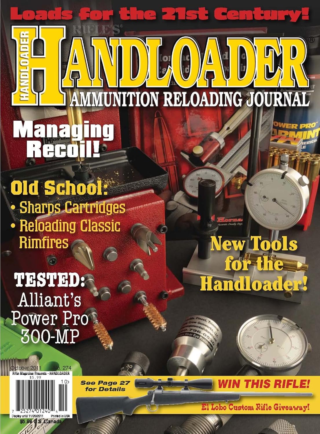 Handloader Ammunition Reloading Journal - October 2011 - Issue Number ...