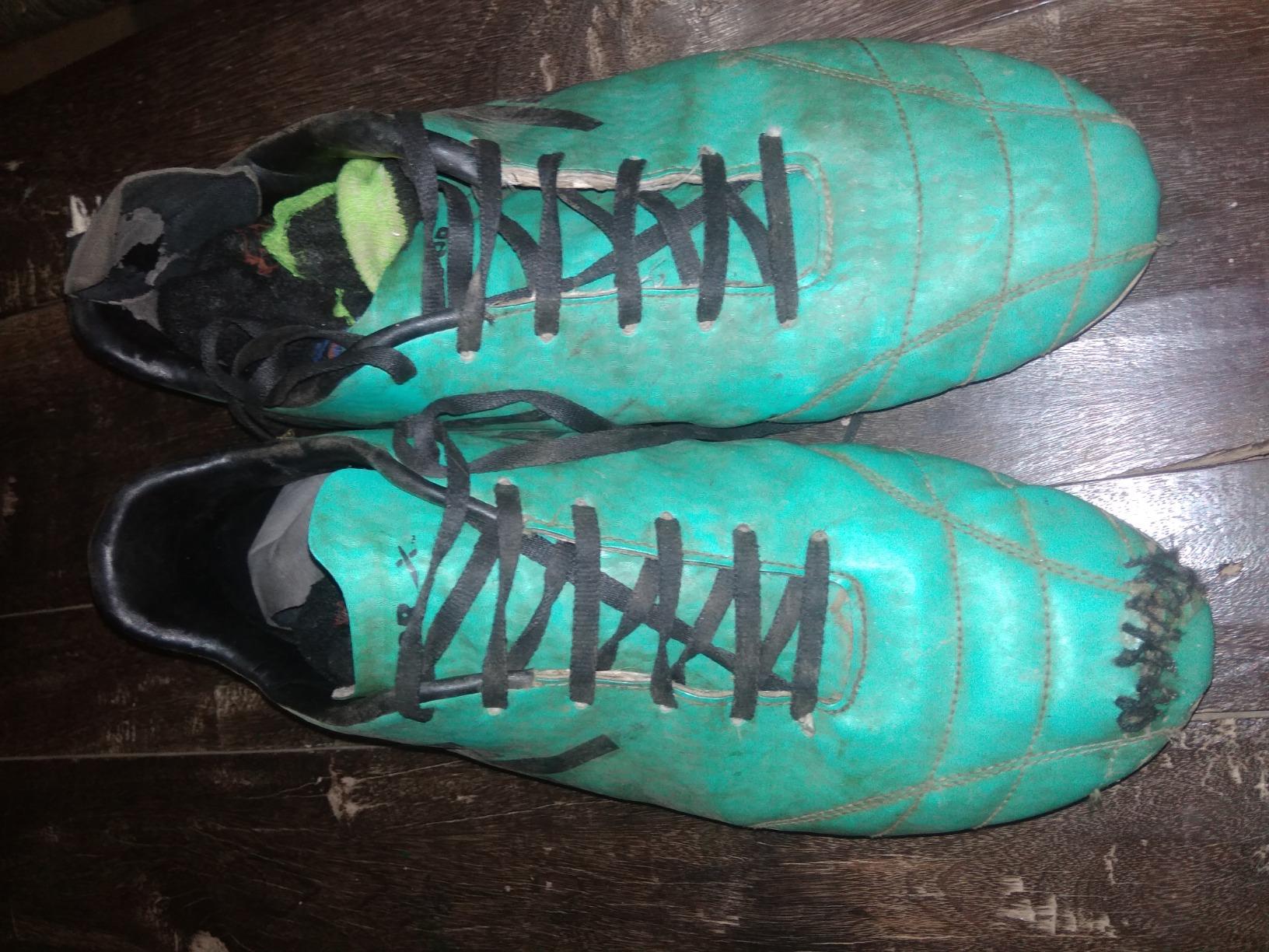 Vector X NXG Football Studs Sports Shoes, Men's - Green/Black, Size 9 ...