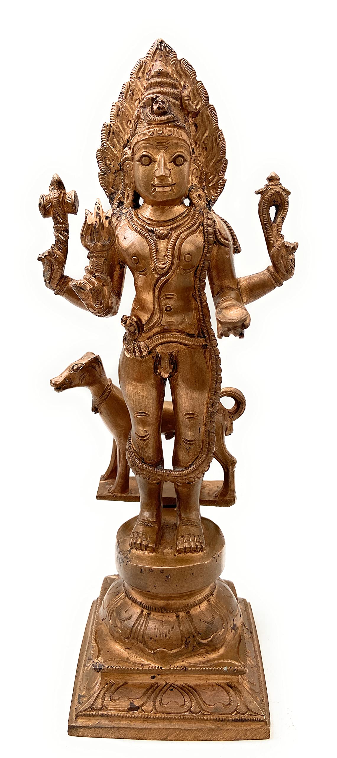 Buy Bhunes Bronze Maha Kaal Shiva | Kaal Bhairav | Kal Bhairava ...
