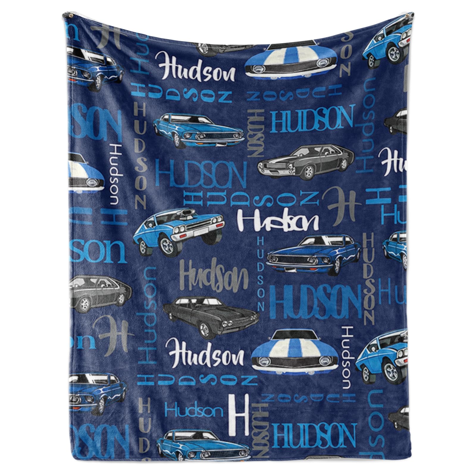 Amazon.com: ZOTIMEF Custom Name Car Blanket for Kids - Multi-Fonts ...