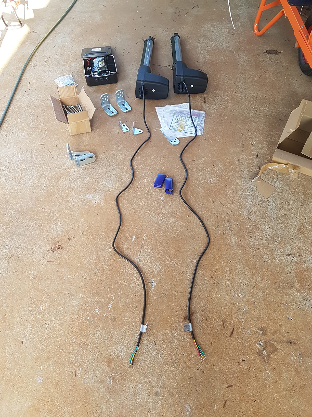 Lockmaster Automatic Electric Gate Opener Double Swing Remote Control ...