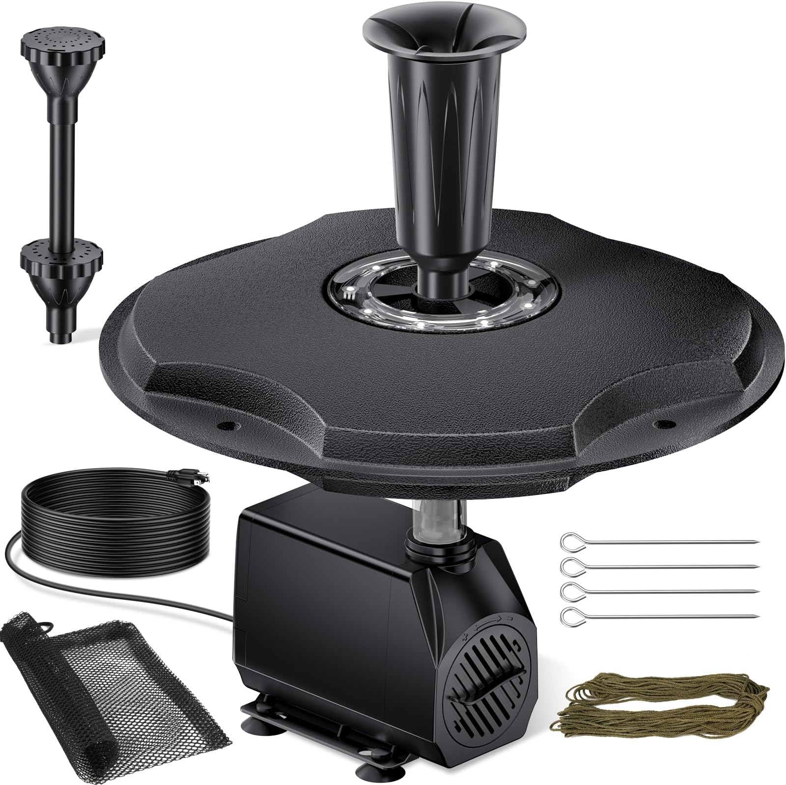 Amazon.com: 15000 GPH Pond Fountain Aerator - Fully Automatic 110V ...