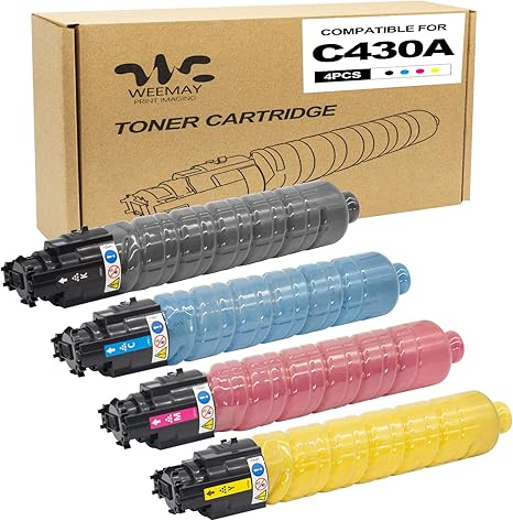 Amazon.com: Weemay SP C430A SPC430 C440DN Toner Cartridge High Yield Compatible for Ricoh 821105 ...
