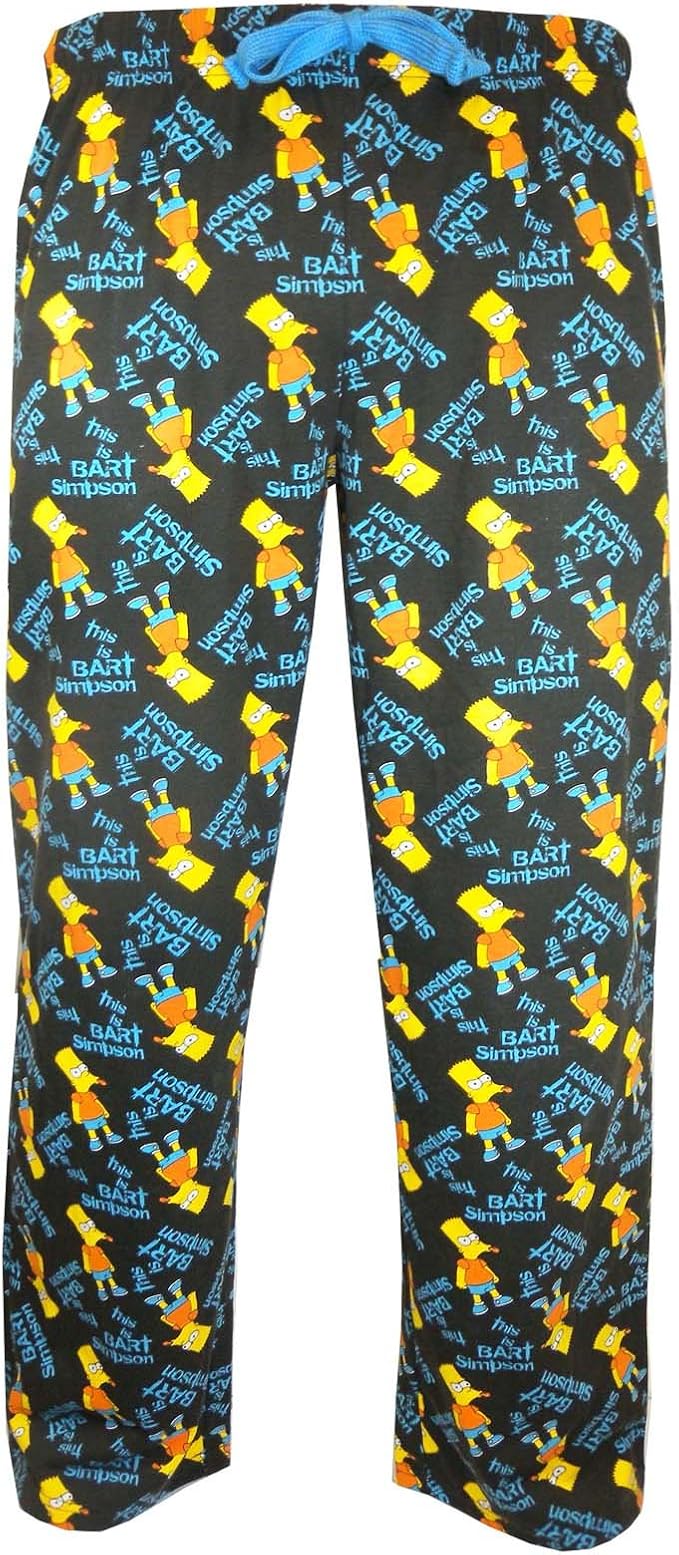 The Simpsons - This Is Bart Lounge Pants : Amazon.co.uk: Fashion