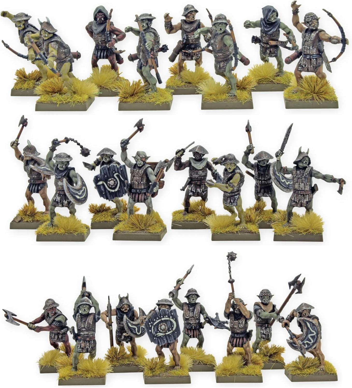 Orc Warband - 28mm Scale Plastic Miniatures for Warlords of Erehwon by ...