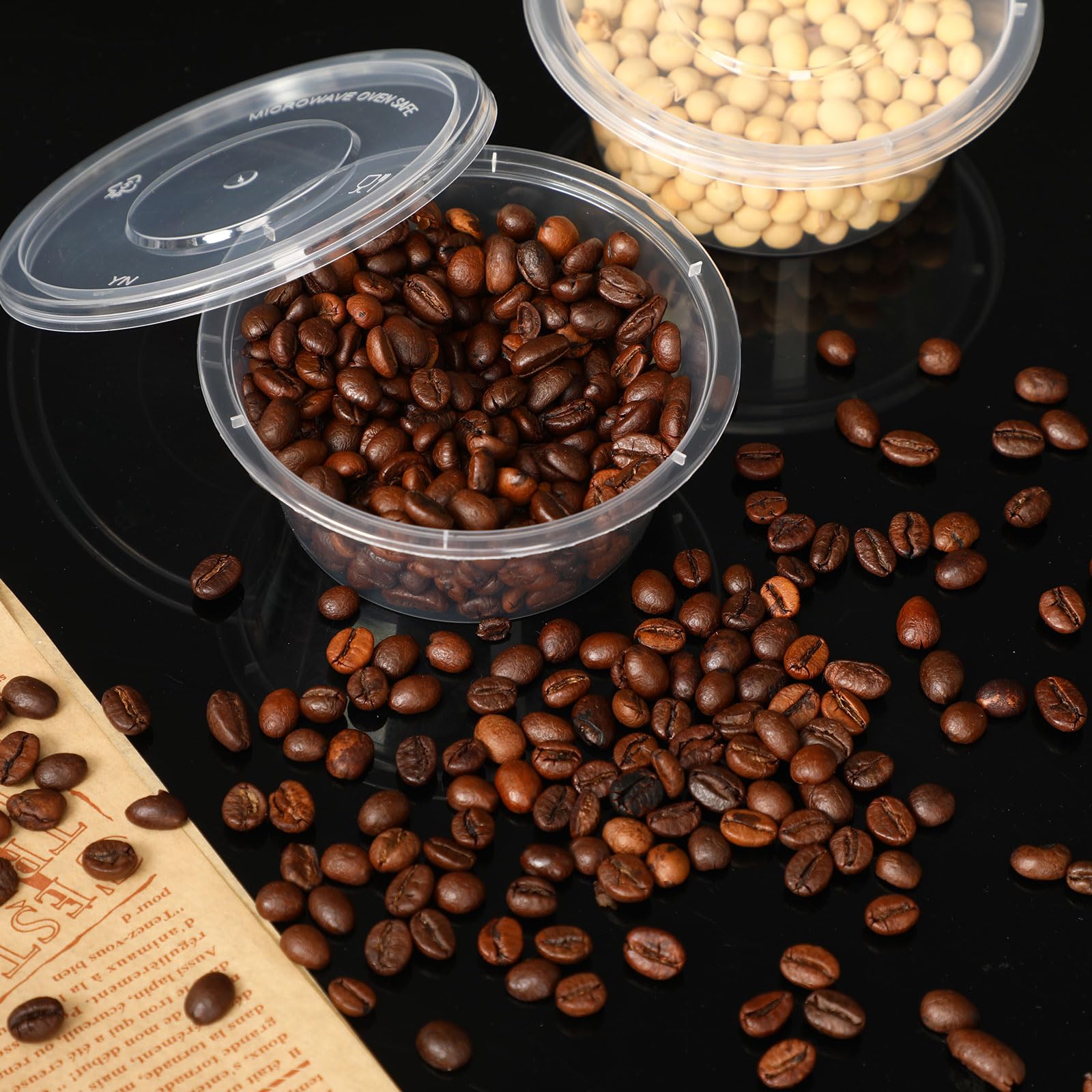 Snapklik.com : Augshy Slime Containers Small Plastic Containers