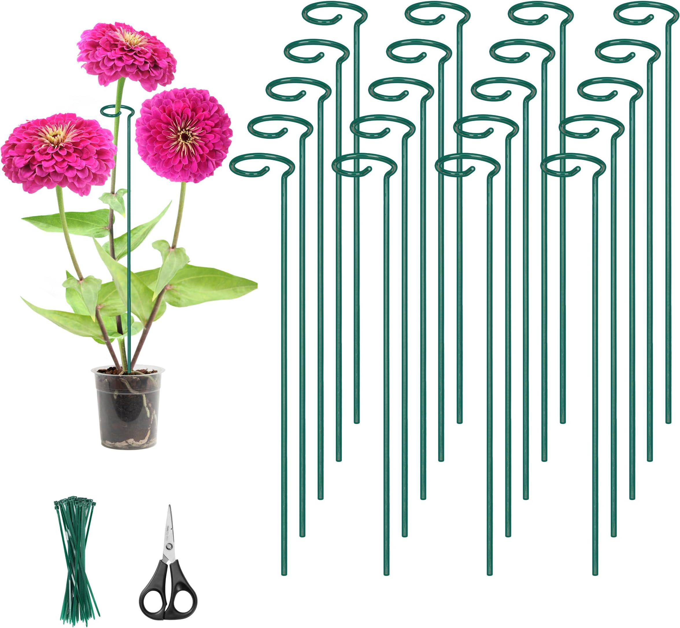 Amazon.com: 12pcs Purple Butterfly Plant Stakes - Colorful Metal Sticks ...