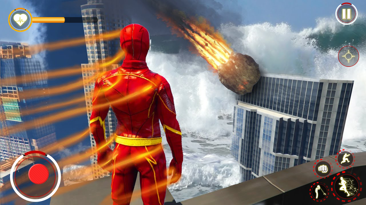 Flash Light Speed Hero Games - Flying Hero Flash Games 3D - Superhero ...