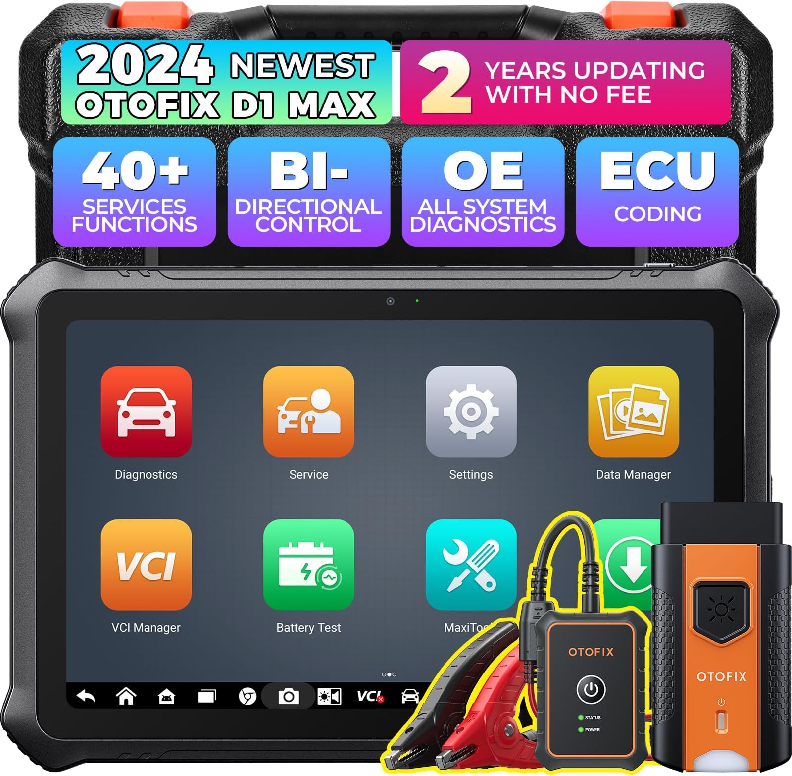 Amazon.com: OTOFIX D1 Max with BT1 Lite:[2024 New Upgraded],2 Years ...