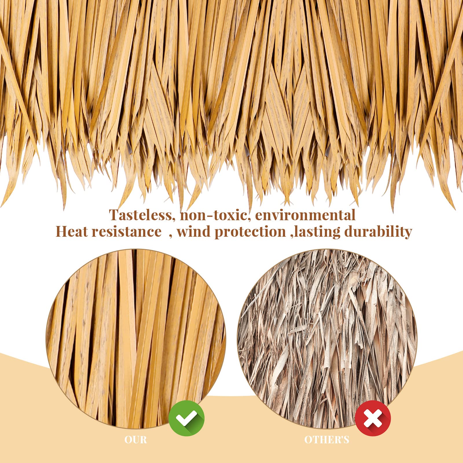 Snapklik.com : Mexican Tiki Hut Grass Skirting Roof Tiki Bar Grass Duck ...