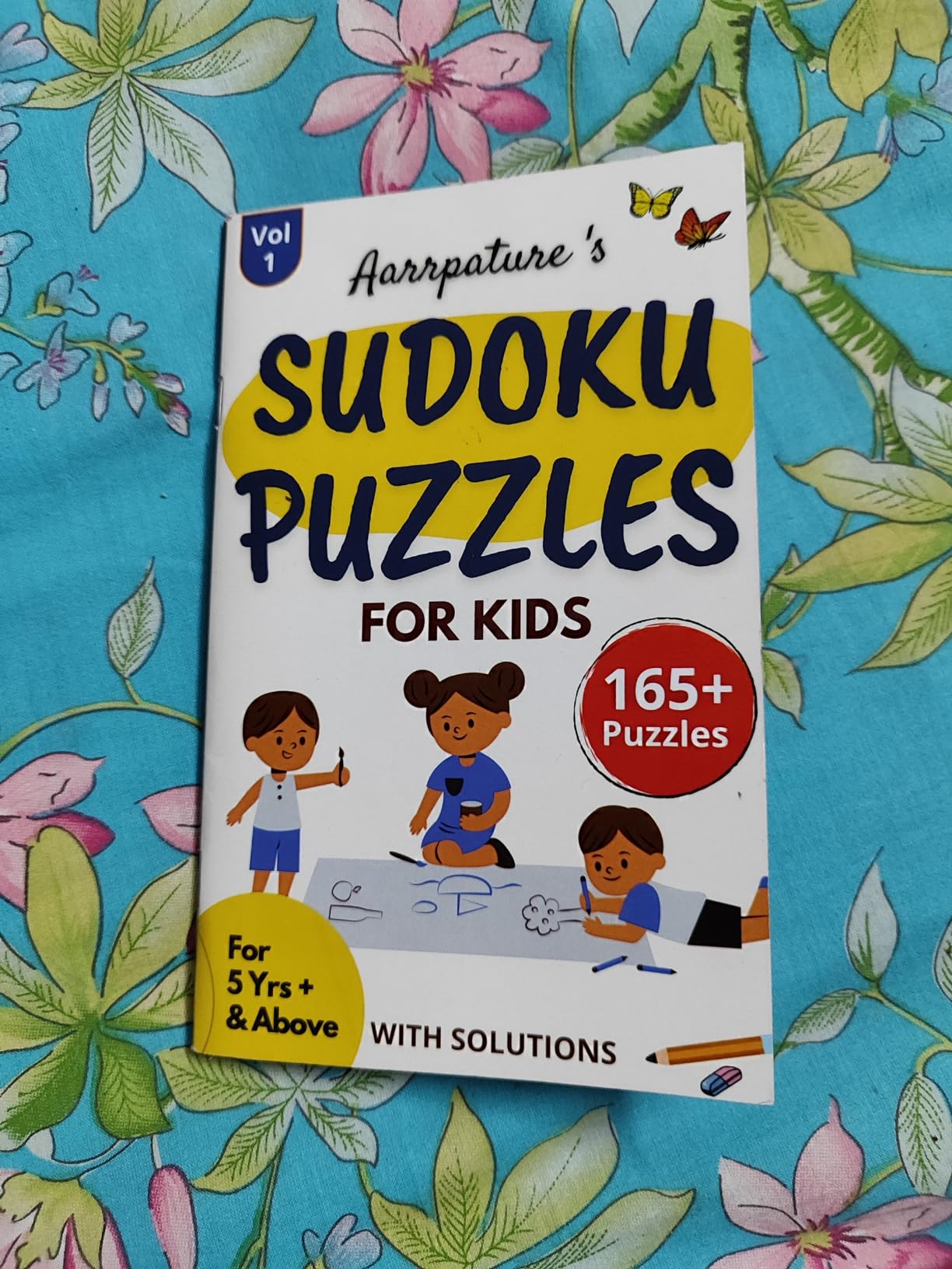 Sudoku Puzzles For Kids - For 5 Years & Above [ With Solutions ] : 165 ...