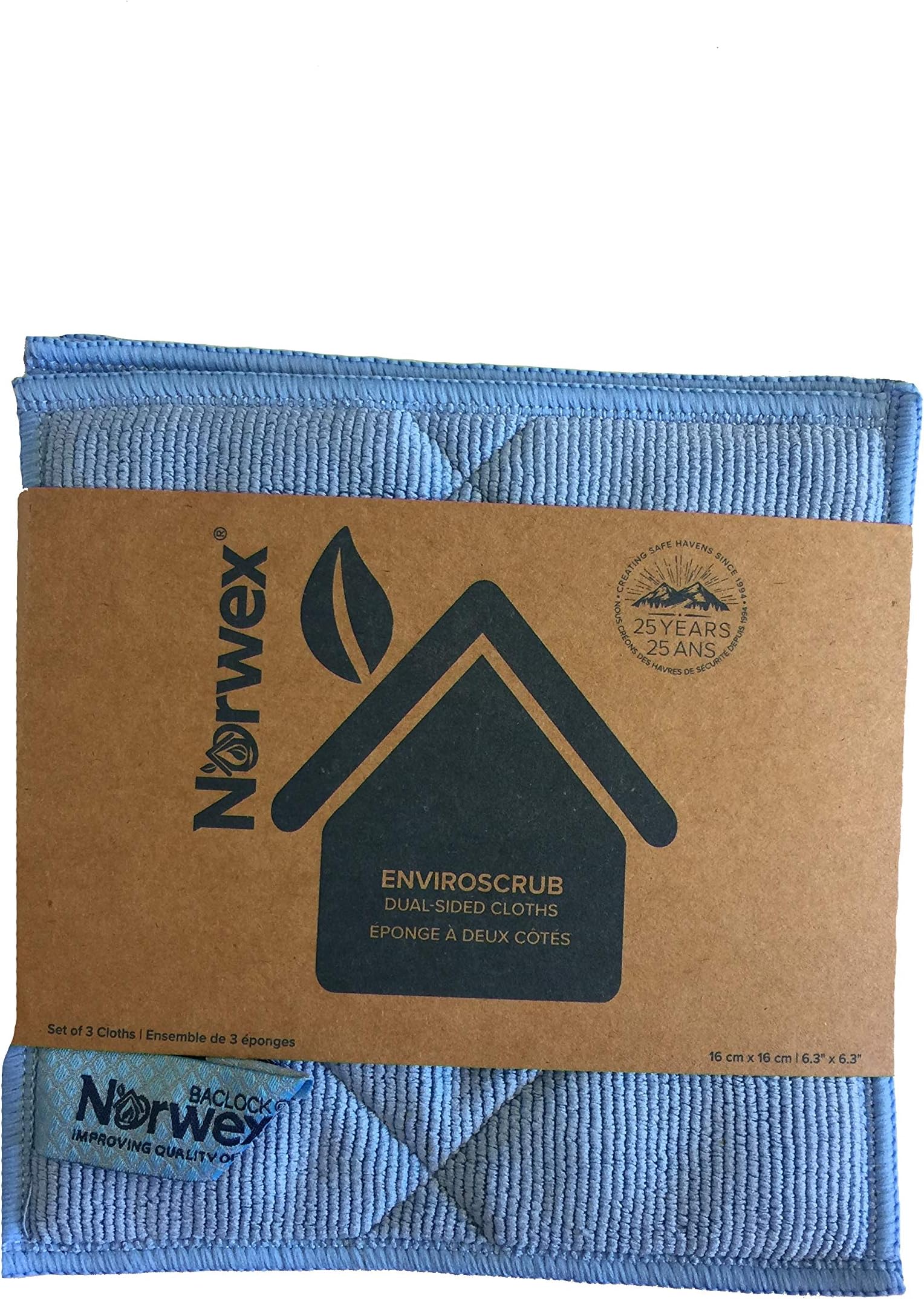 Amazon.com: Norwex Netted Dish Cloth - Set of TWO - in Graphite : Home ...