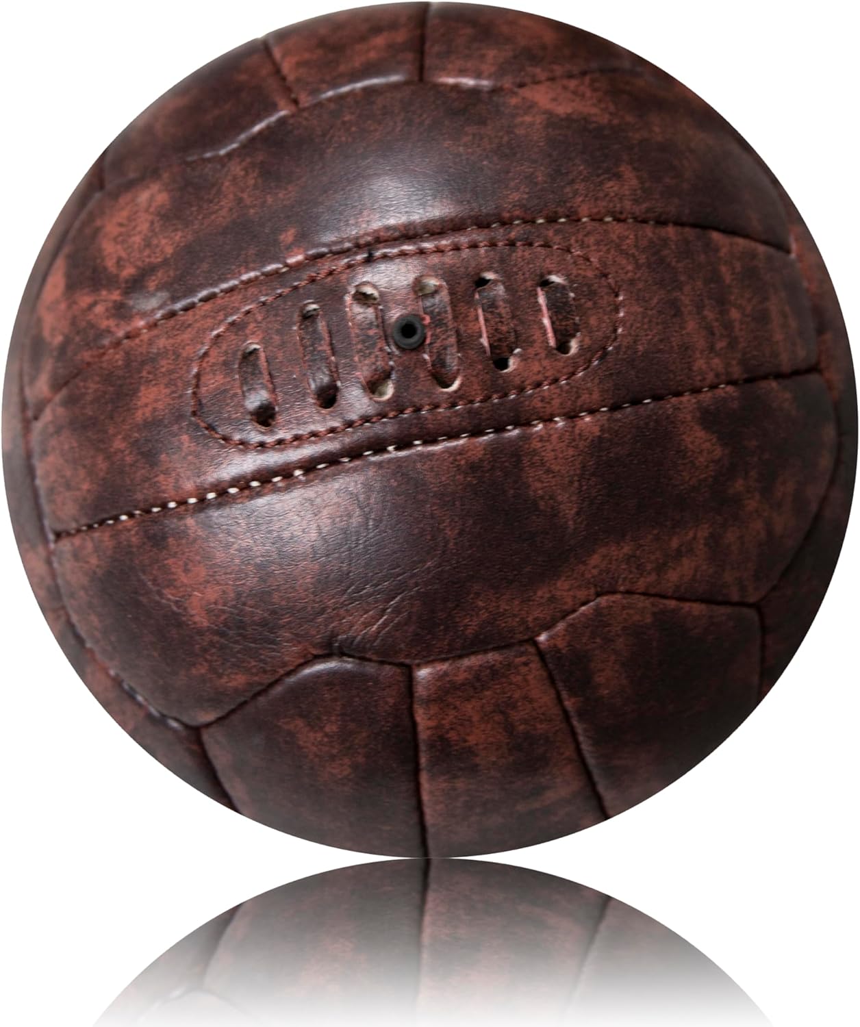 We Print Balls Faux Leather 18 Panel Traditional Style Football Ball ...