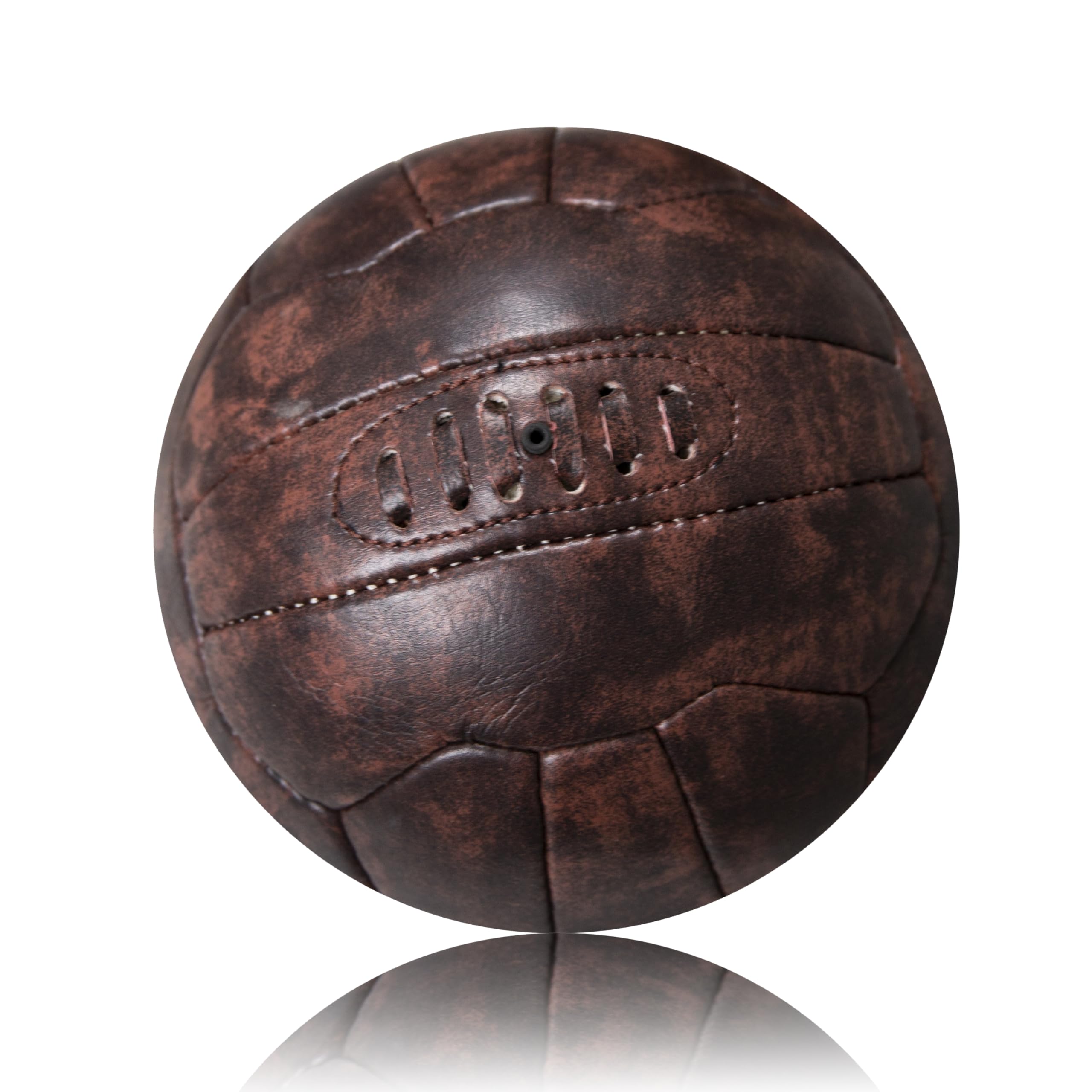 We Print Balls Faux Leather 18 Panel Traditional Style Football Ball ...