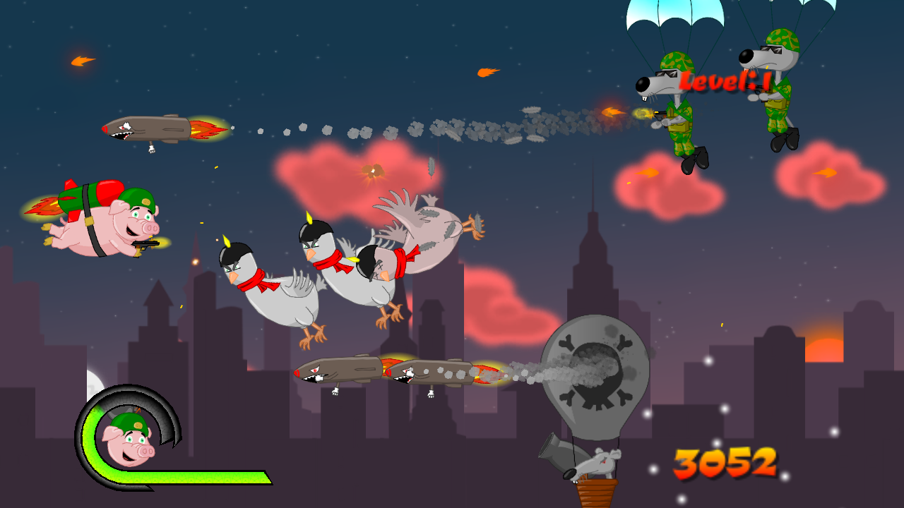 War Piggy: Jetpack Pig Warrior - App on the Amazon Appstore