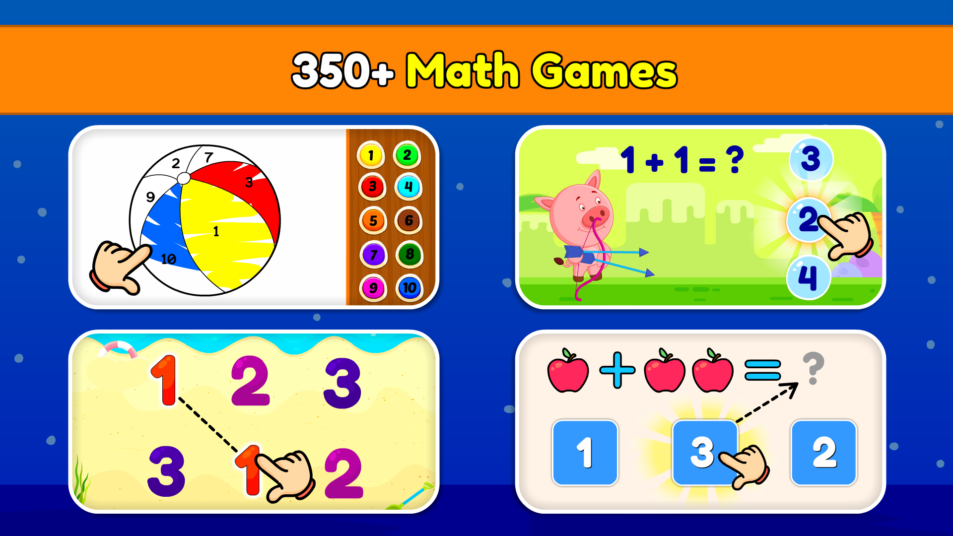 Maths Games - 123 Numbers and Counting Games for Kids - App on the ...