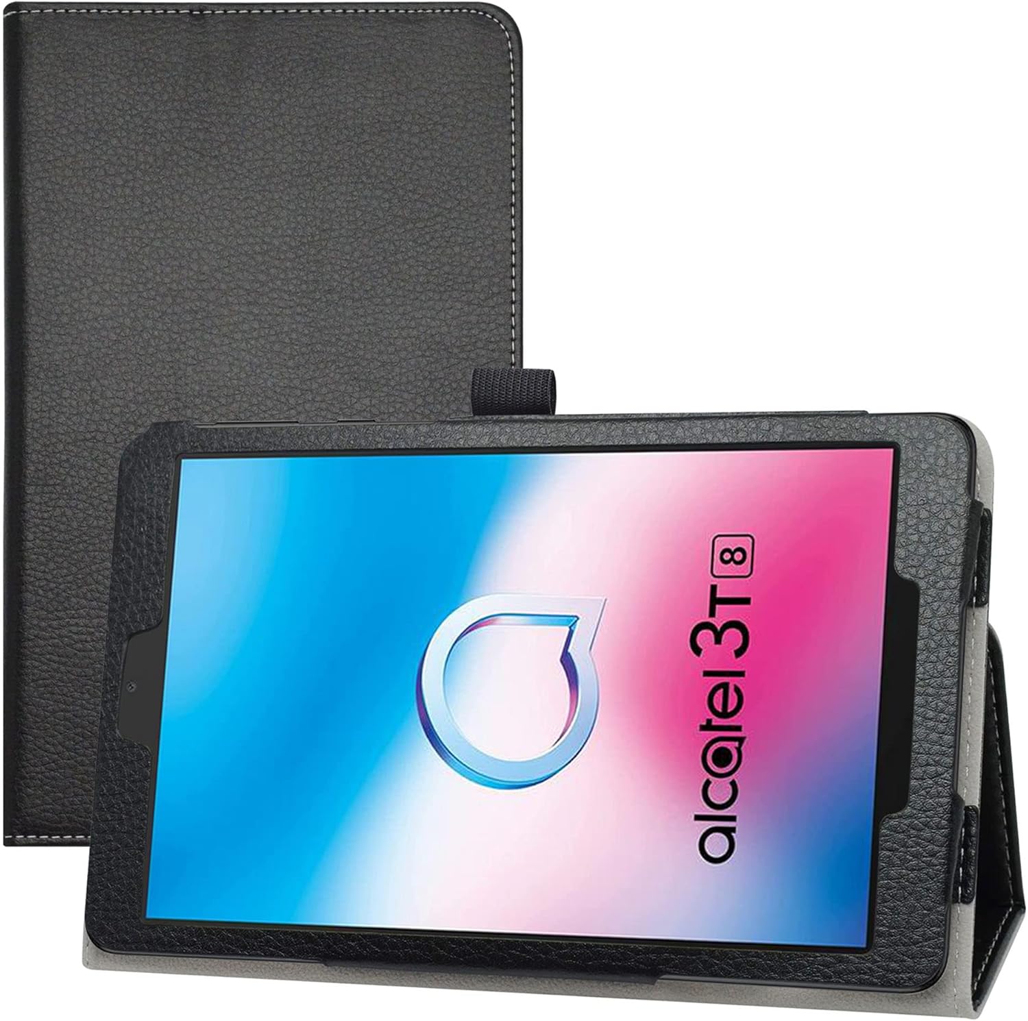 LIFANG Cover per Alcatel 3T8 9032T,Slim Ultra Pelle Sottile e Leggera ...