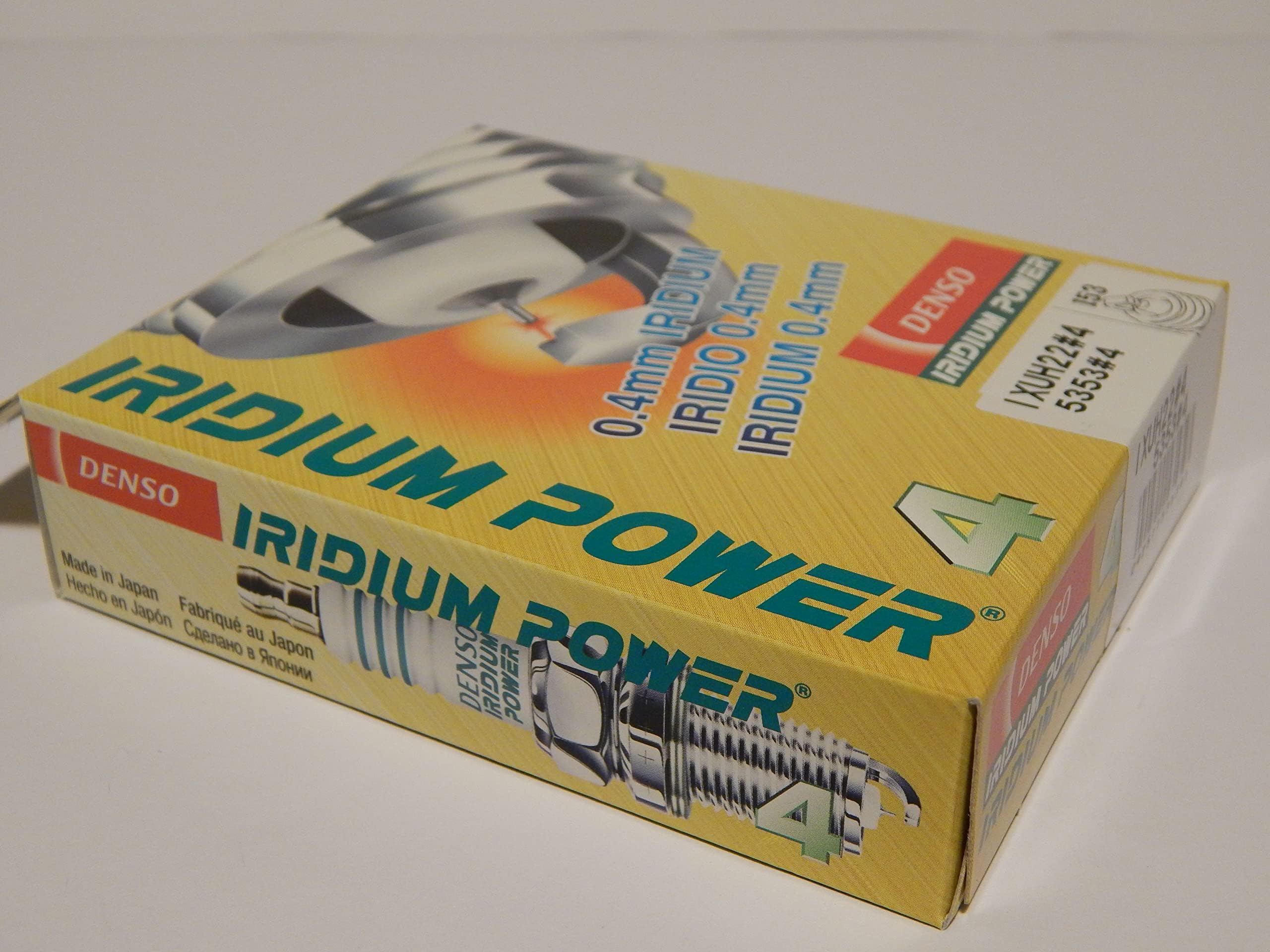 Amazon.com: 4 PCS NEW - DENSO # 5343 IRIDIUM Power Spark Plugs - IKH16 ...