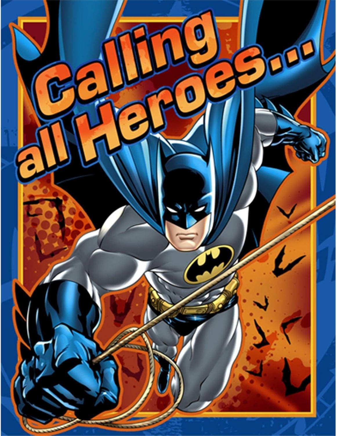 Amazon.com: Batman Invitations (8-pack) : Home & Kitchen