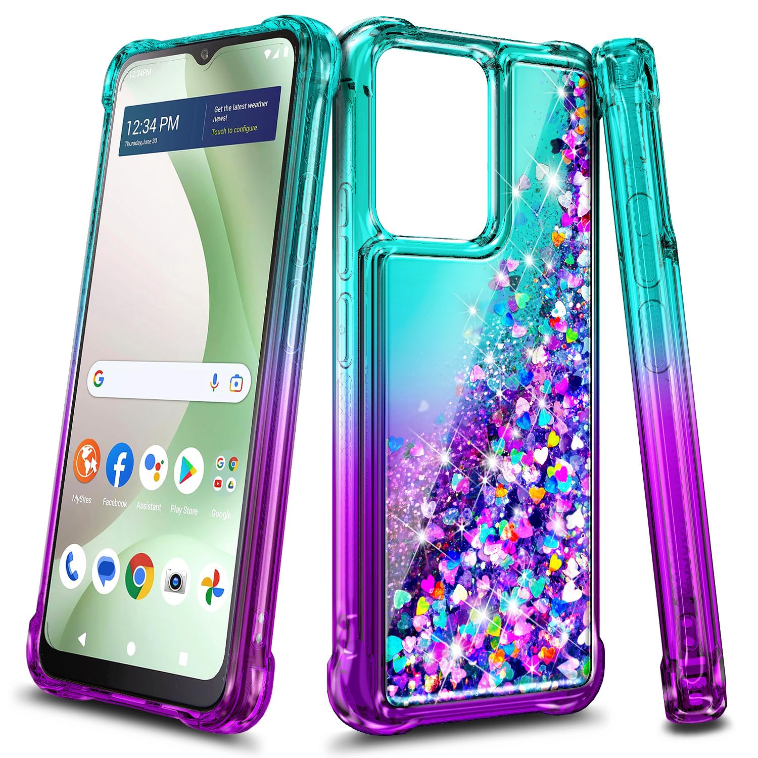 Amazon.com: WDHD Designed for BLU View 5 Case, Blu F5 5G Phone Case ...
