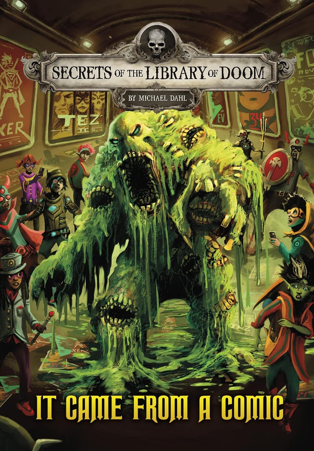 It Came from a Comic (Secrets of the Library of Doom): Michael Dahl ...