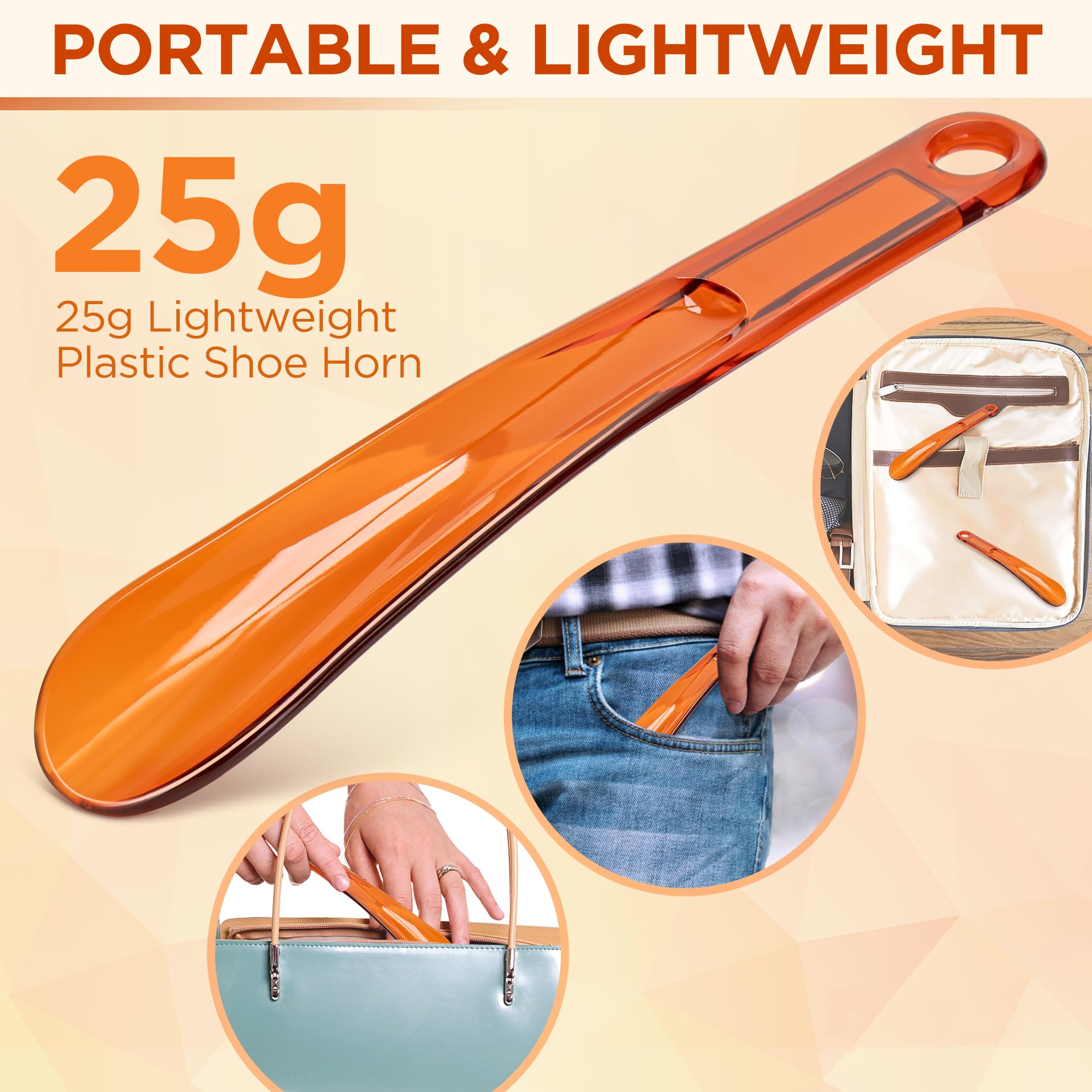 Shoe Horn Keychain Metal Shoehorn Short For Kids 4.1 Inch - Shoe Helper ...