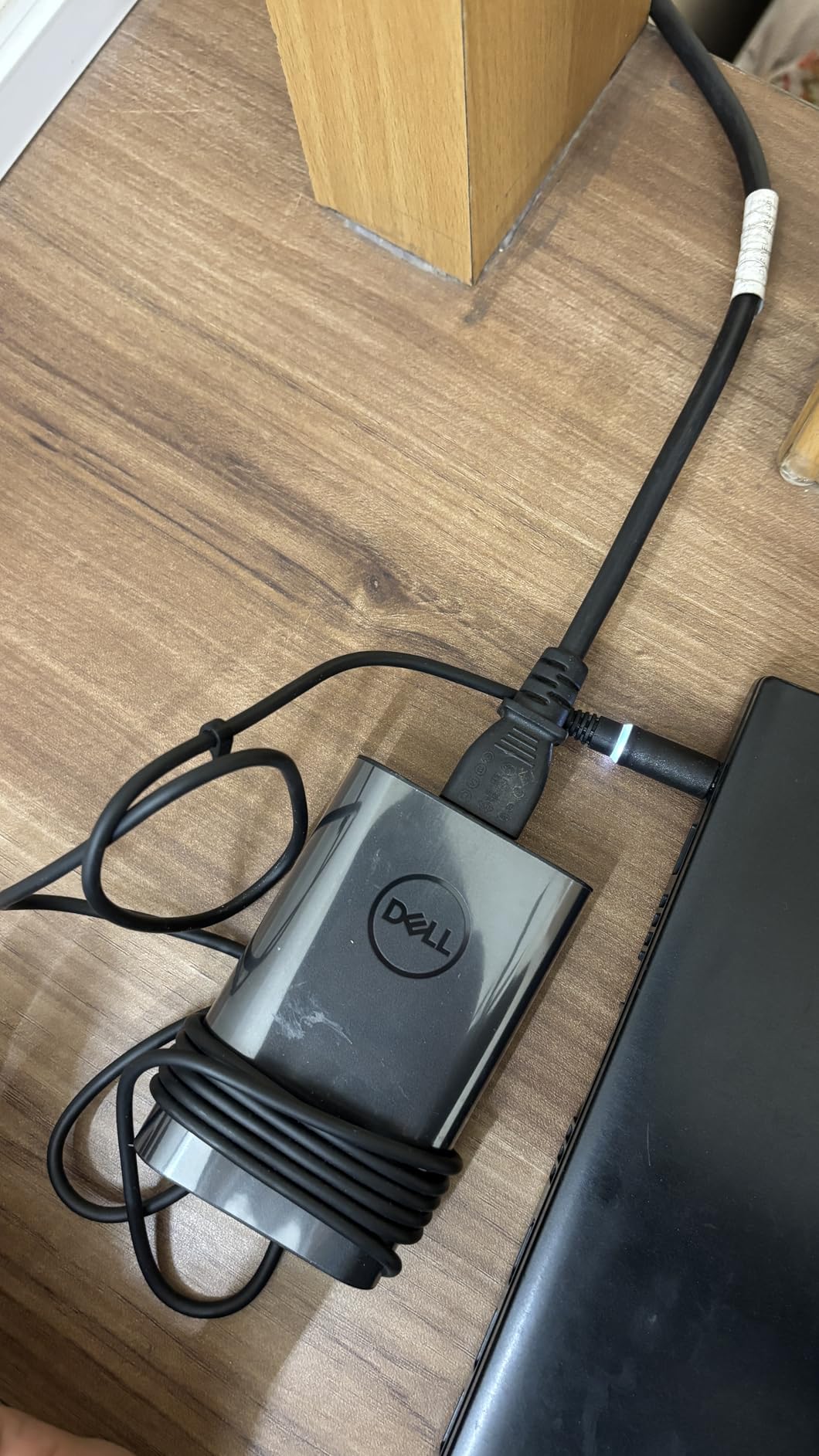 Dell Original 65W Laptop Adapter-Black, Big Pin 7.4 MM, 19.5V 3.34A ...