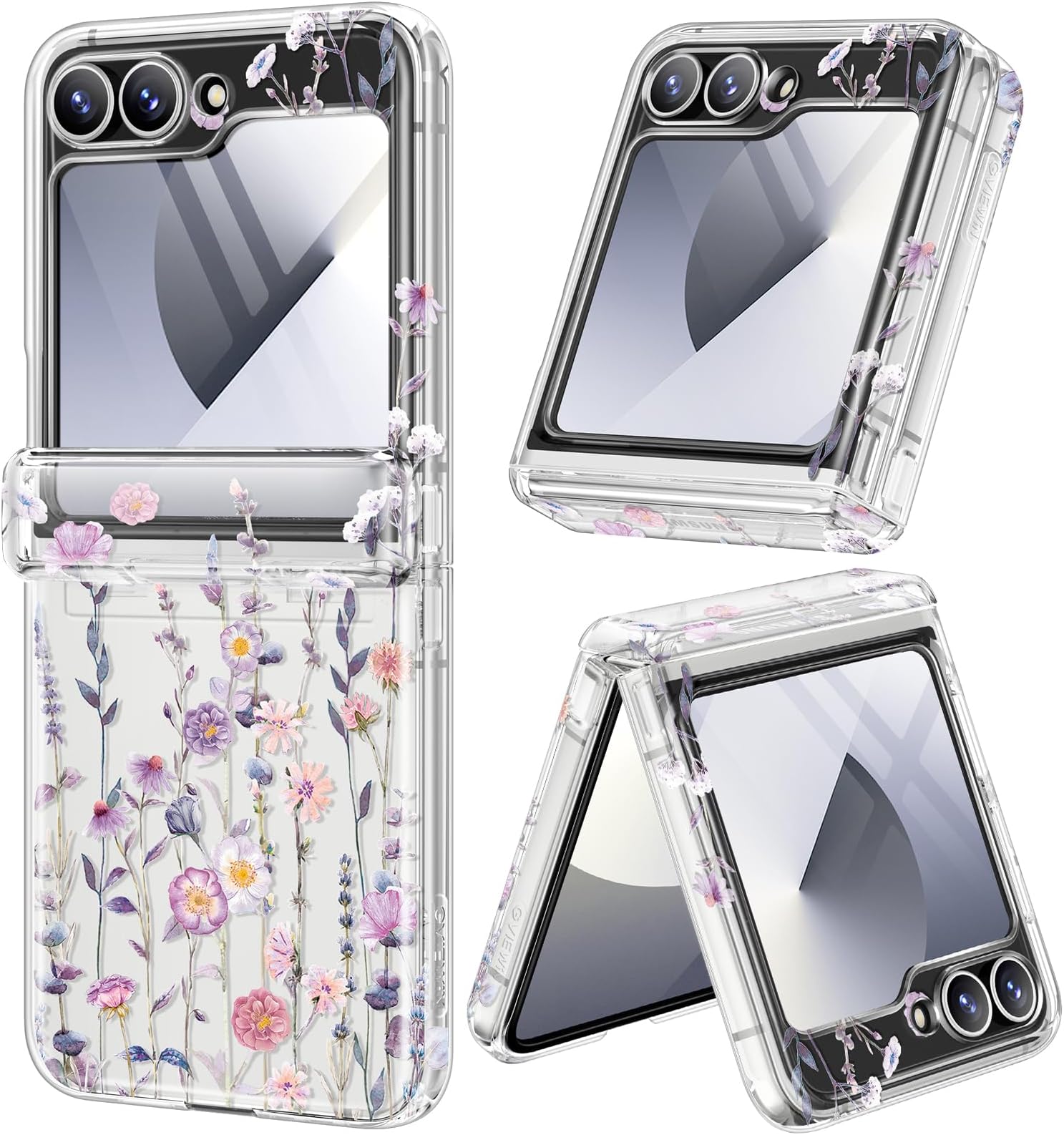 Amazon.com: DAKORIE Case for Samsung Galaxy Z Flip 6 Case with Hinge ...