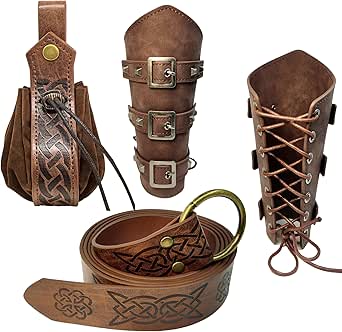 Amazon.com: SZJZYWJS Renaissance Accessories, Viking Costume ...
