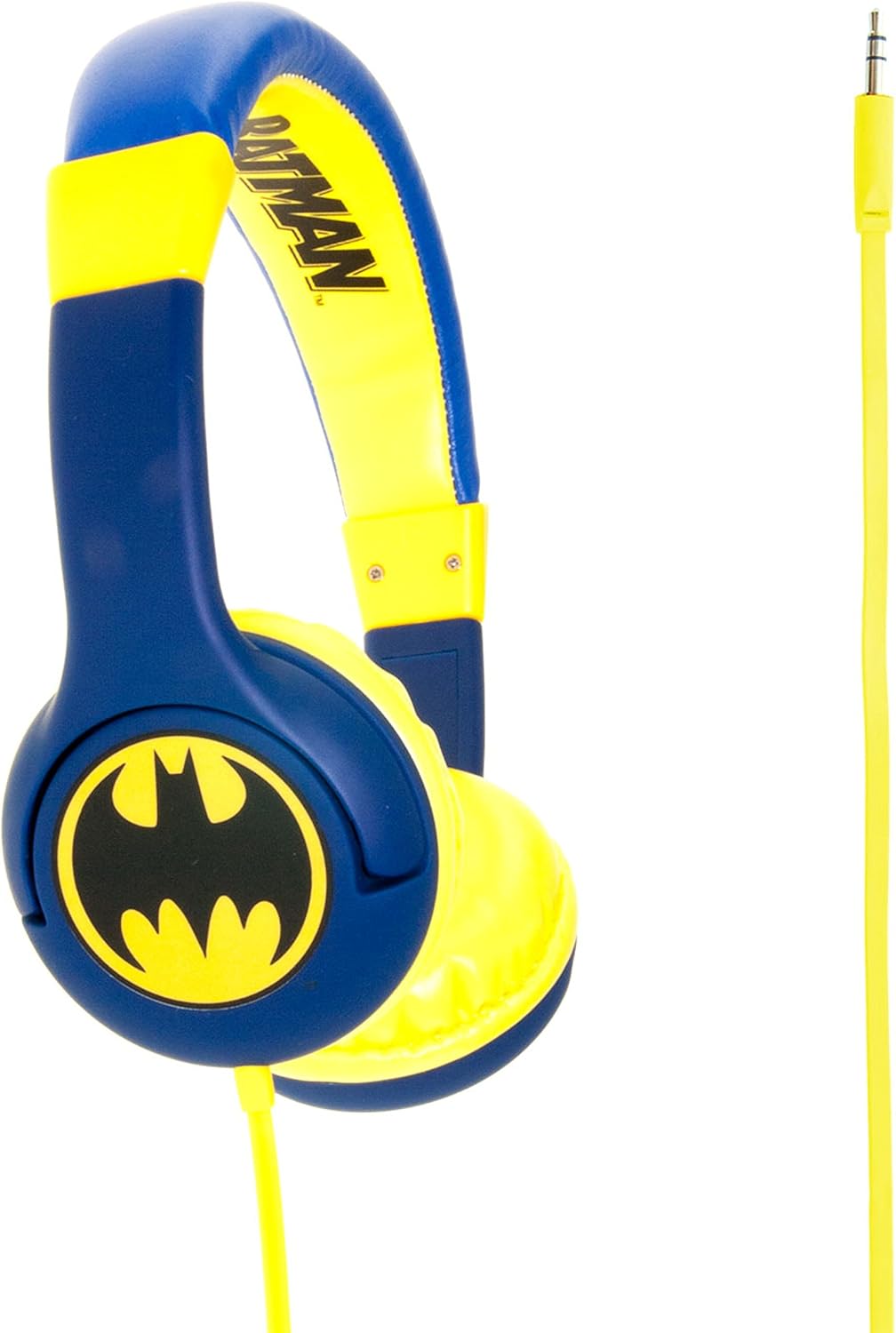 Batman DC0261 The Caped Crusader Casque Audio Supra-Auriculaire Junior ...