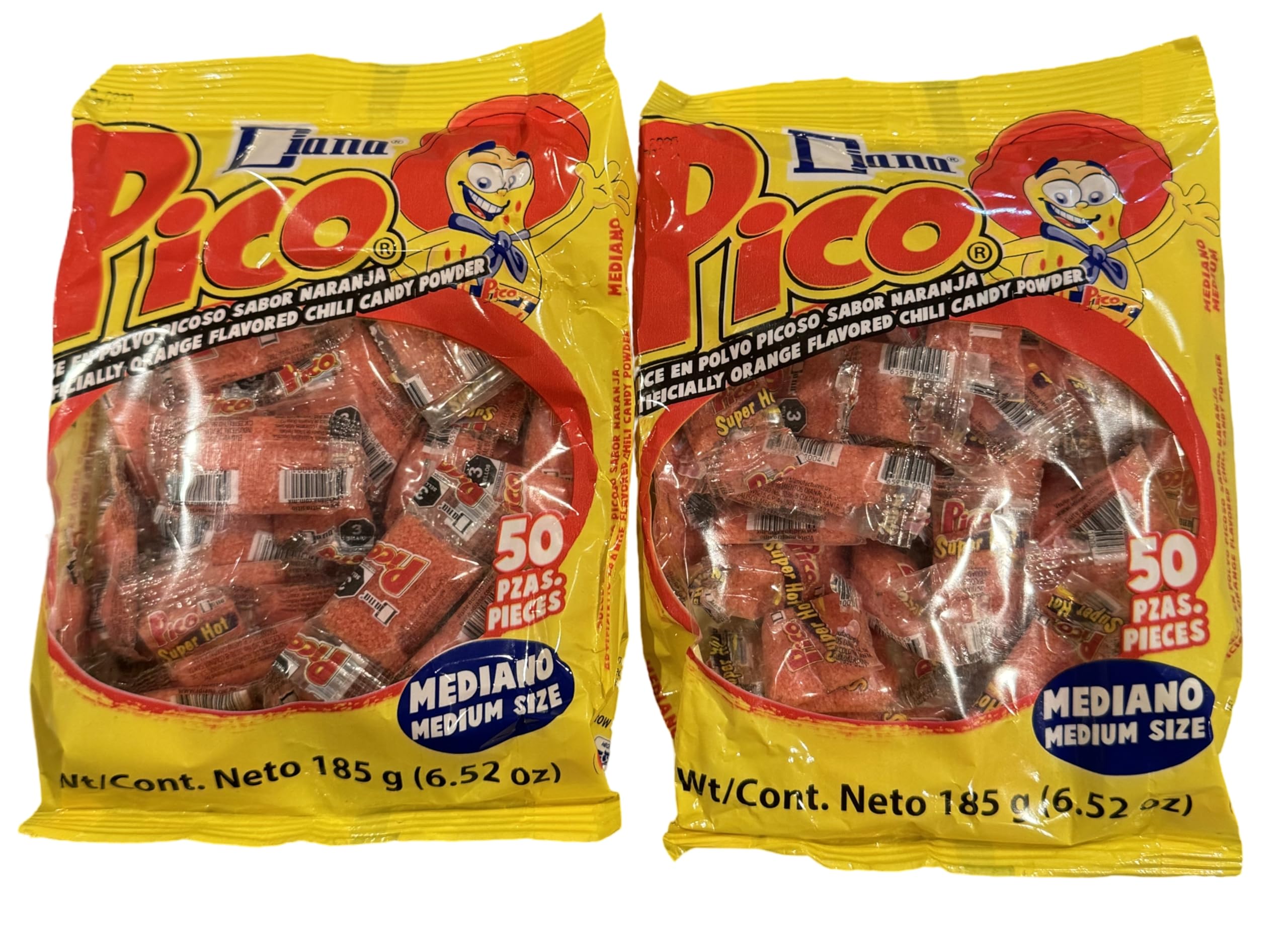 Amazon.com : Pico Diana Mediano, Mexican Candy Sour - The Original ...