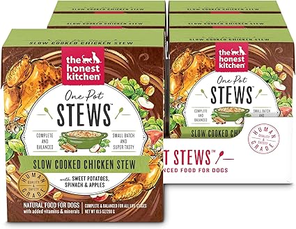The Honest Kitchen Human Grade One Pot Stews Wet Dog Food - Slow Cooked ...