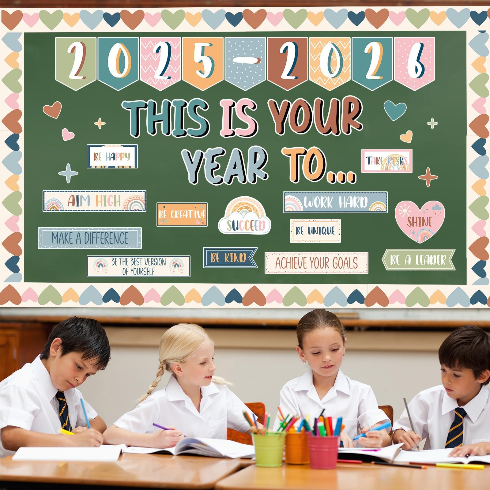 Snapklik.com : This Is Your Year Bulletin Board Set Inspirational ...