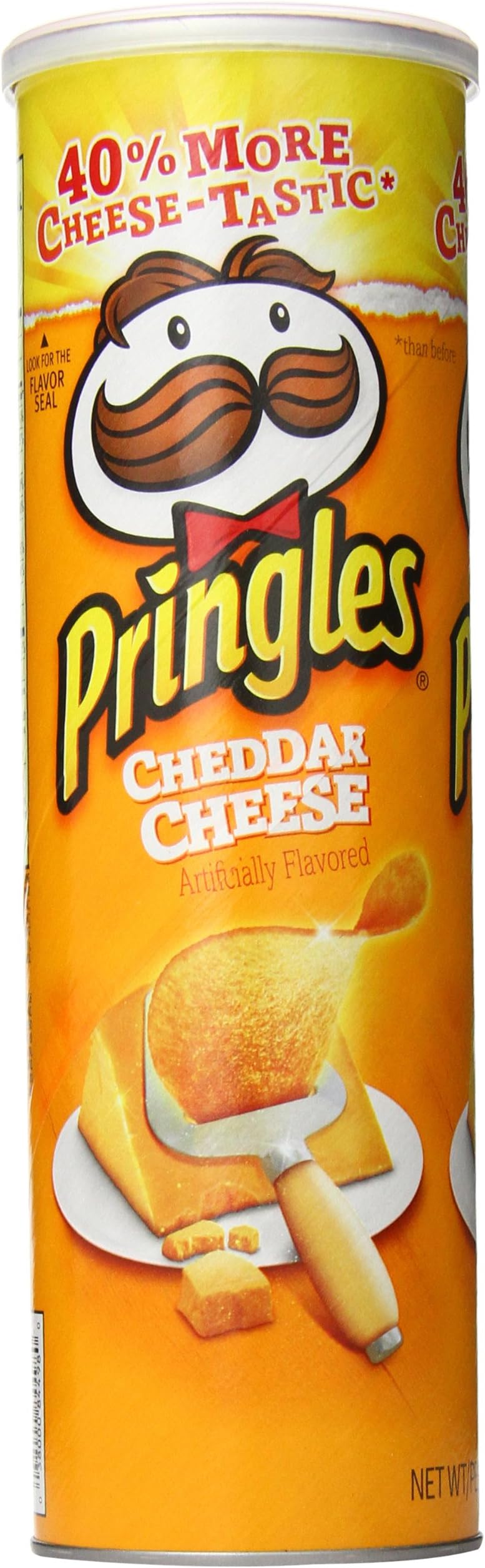 Amazon.com: Pringles Flavored Potato Chips, Cheddar, 5.96 Ounce (Pack ...