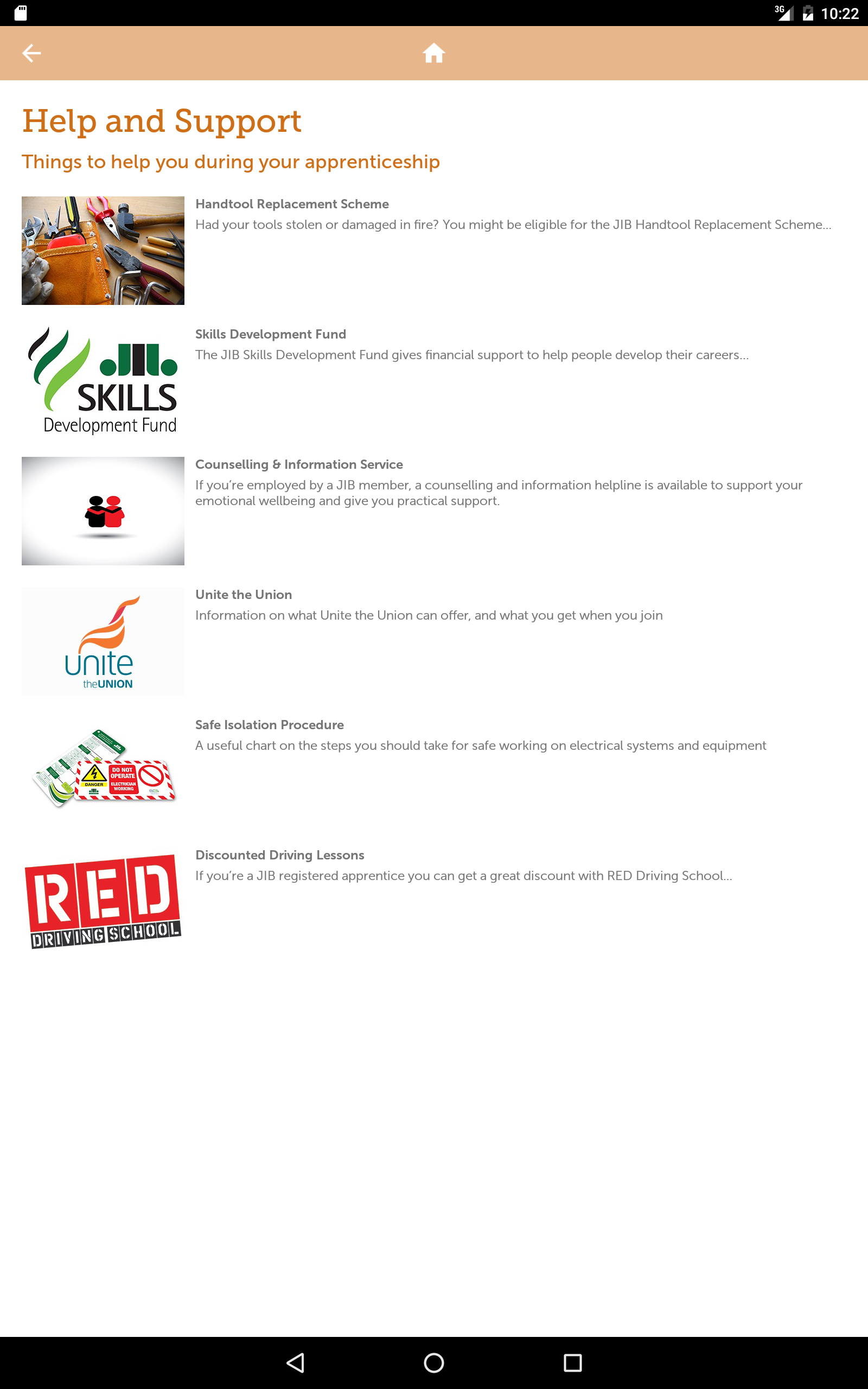 JIB Apprenticeship Guide - App on the Amazon Appstore