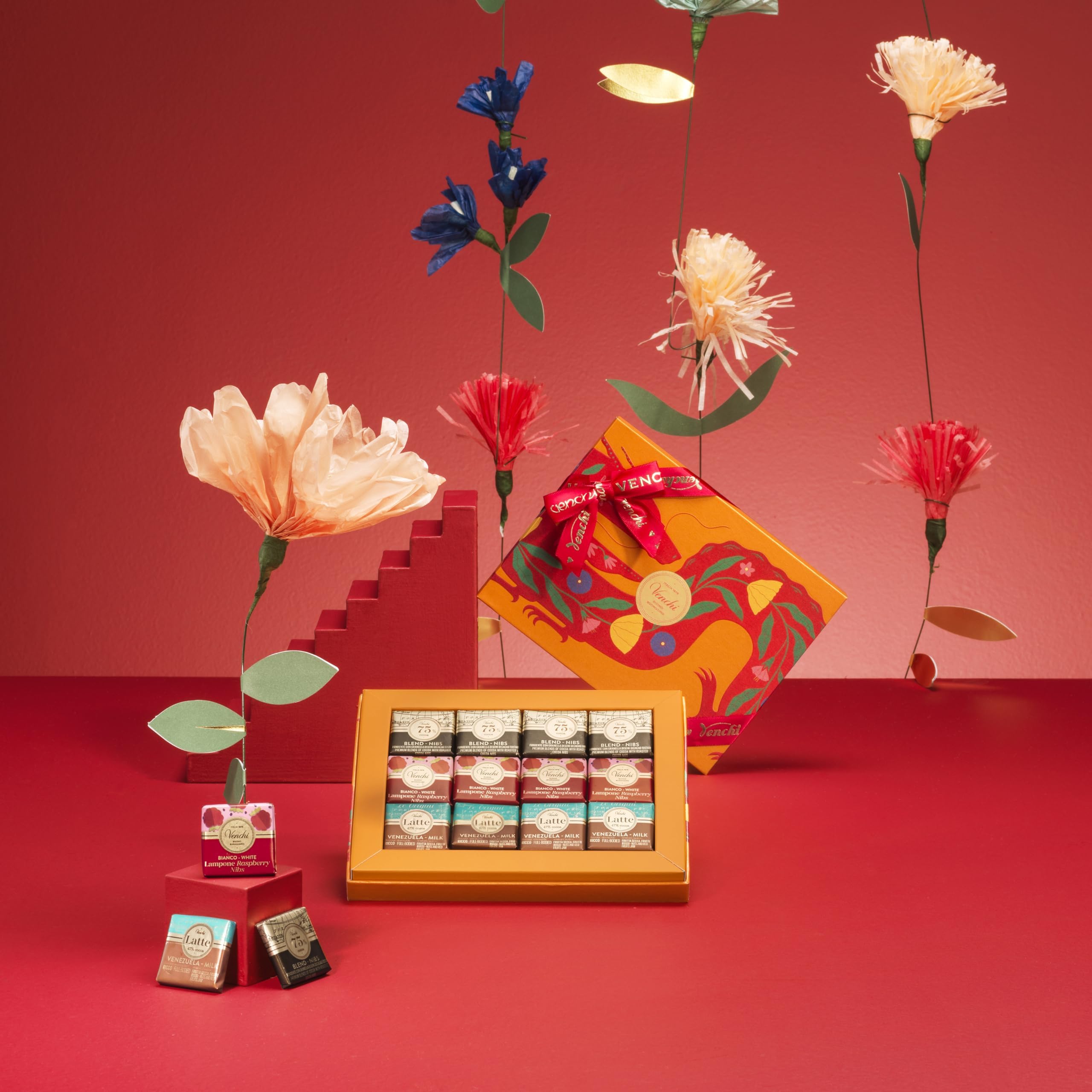 Amazon.com: Venchi - Lunar New Year Collection - Red Gift Pack with ...