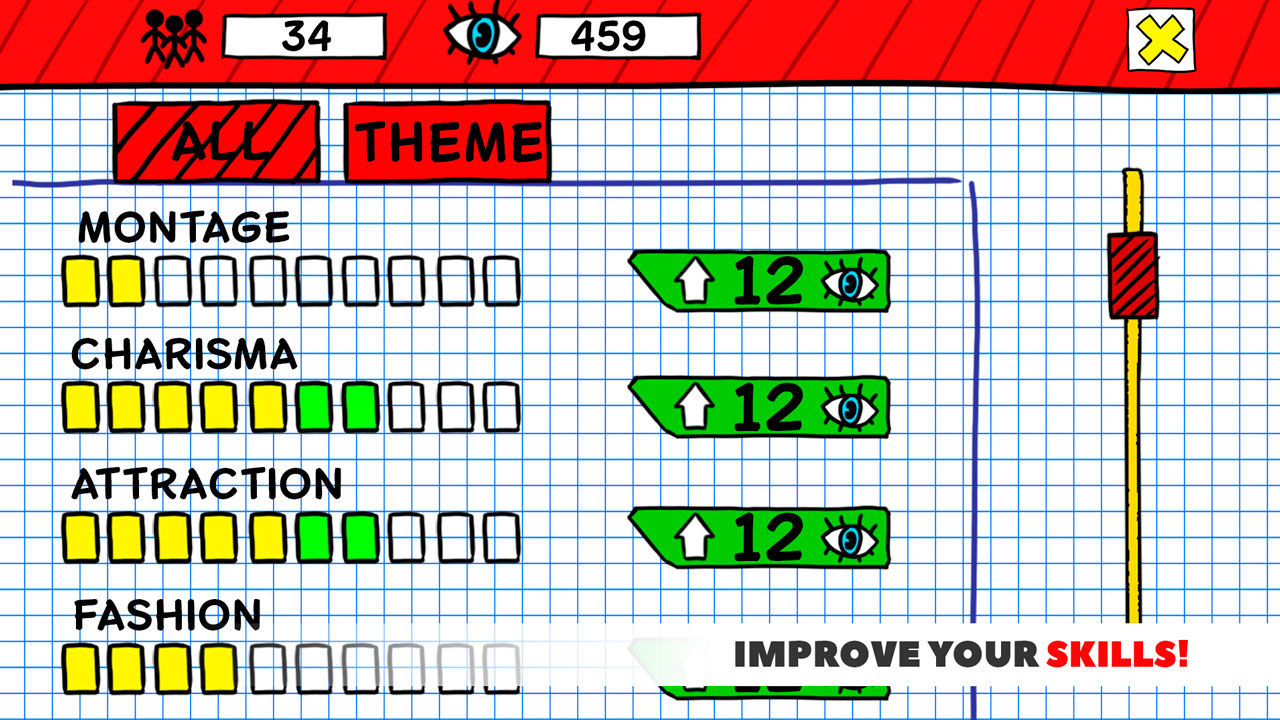 Vlogger Stickman Gamer Tuber Life | Go Viral: Clicker Tycoon - App on ...